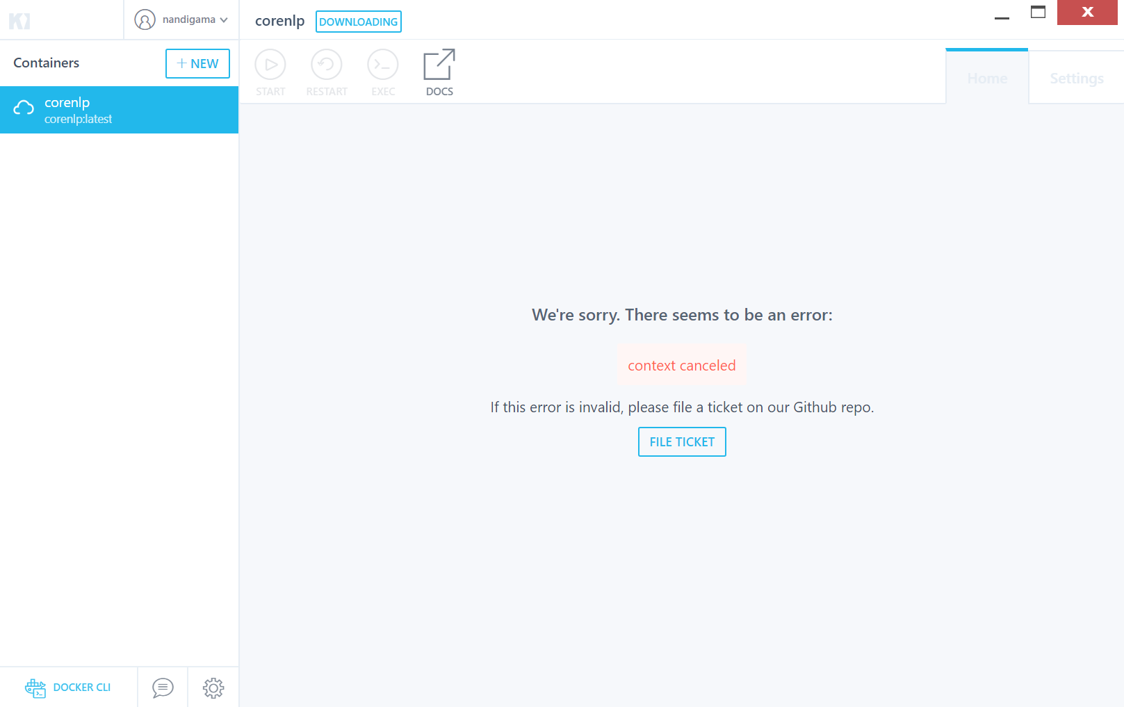 corenlp container issues · Issue #4782 · docker/kitematic · GitHub