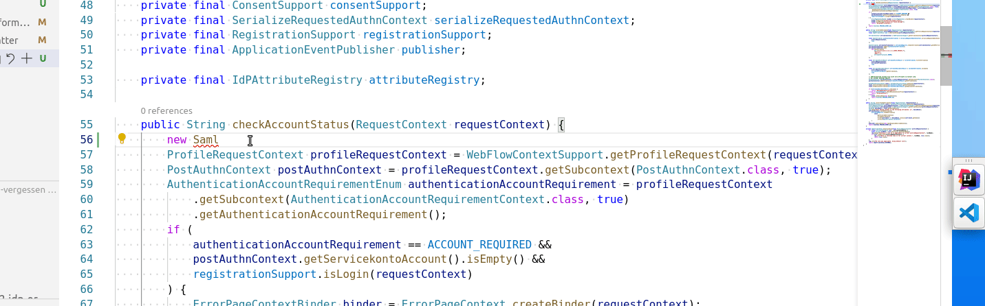 Providing completions with parameters does not work well with parameter hints · Issue #132490 ...