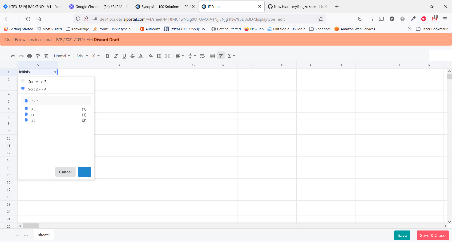 Sorting does not work for string values · Issue #504 · myliang/x-spreadsheet · GitHub