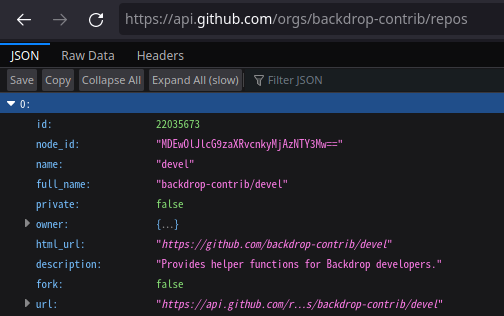 API for all contrib projects · Issue #870 · backdrop-ops/backdropcms.org · GitHub