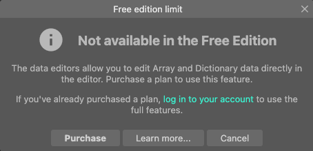 "Free Edition Limit" alert pops-up when double-clicking .c3p file ...