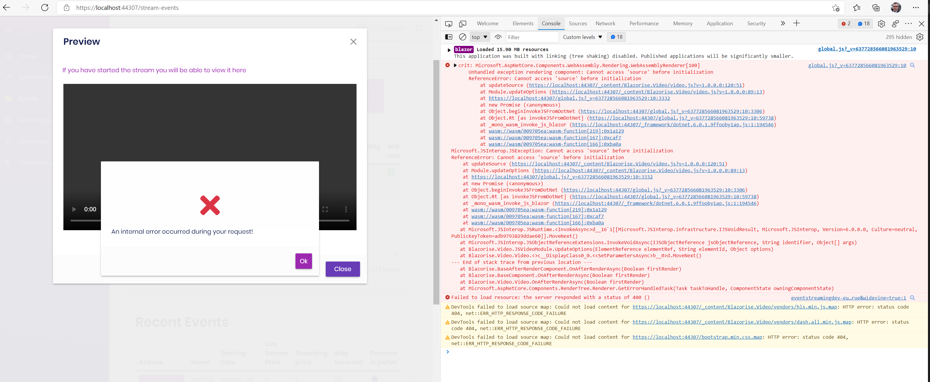The requested module '../Blazorise/utilities.js' does not provide an export named 'isString ...