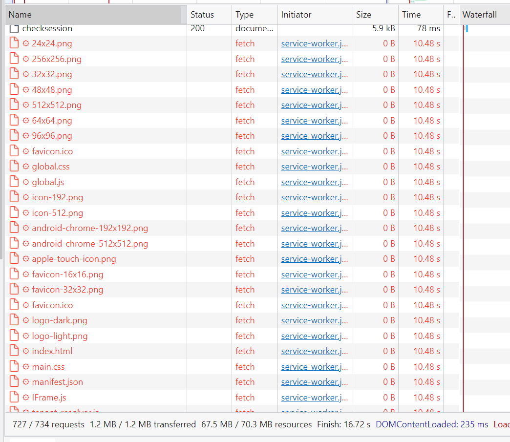 PWA Blazor app fetches most only .dll's (missing lot of other files) · Issue #12519 ...