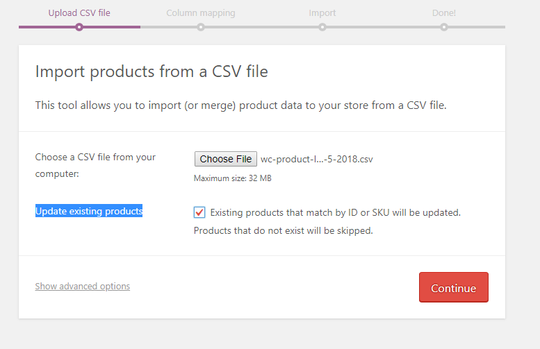 Can’t Import Products Using CSV · Issue #20268 · woocommerce/woocommerce · GitHub