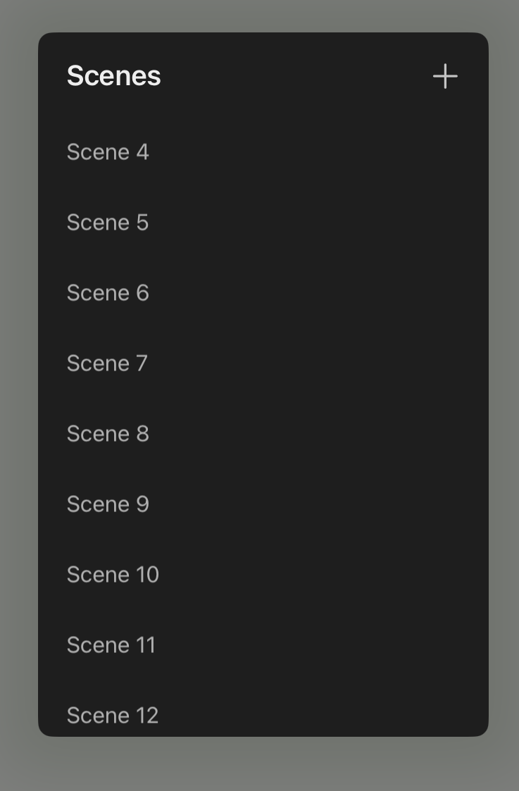 Scroll to active scene in scene chooser · keiwando toonsquid · Discussion #225 · GitHub