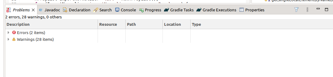 Problems View Using More Space Now · Issue 722 · Eclipse Platform Eclipse Platform Ui · Github