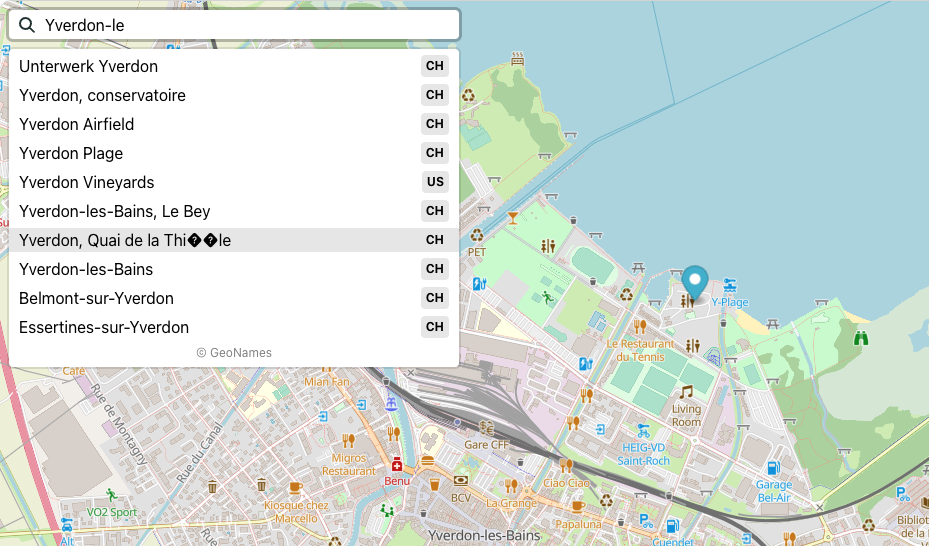 Address encoding issues in the geocoder · Issue #641 · apache/incubator-baremaps · GitHub
