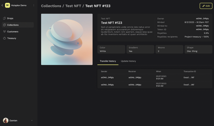 Collect Mint Details · Issue #265 · holaplex/hub · GitHub