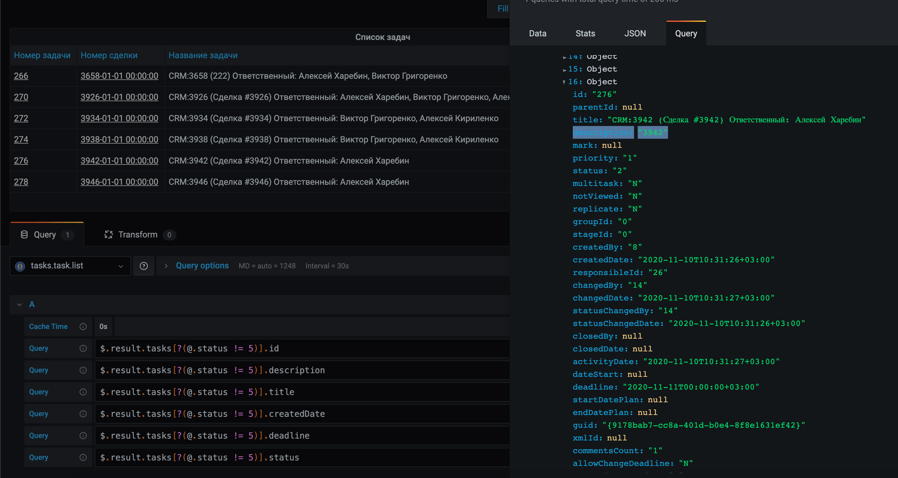 Bug Id Value Is Converted To Date · Issue 10 · Grafanagrafana Json Datasource · Github 2598