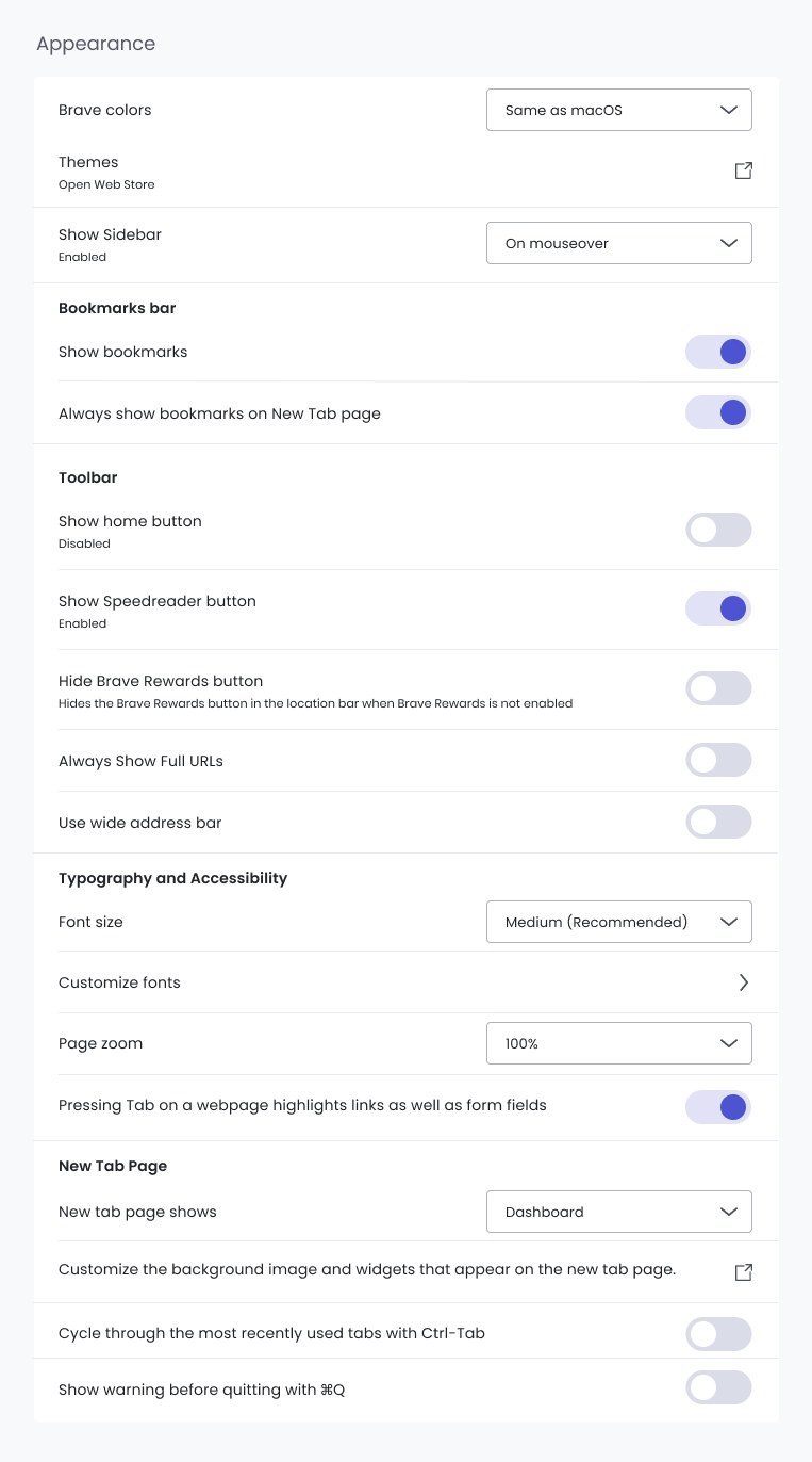 Add a `Show speedreader button` in settings · Issue #11098 · brave/brave-browser · GitHub