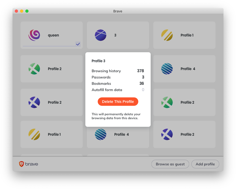 [Desktop] Profile Manager popup window avatars should be circle · Issue ...