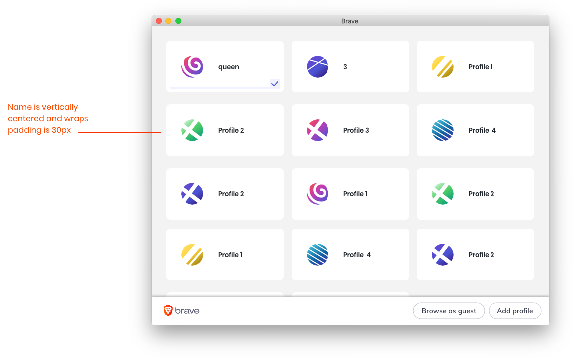 [Desktop] Profile Manager popup window avatars should be circle · Issue ...