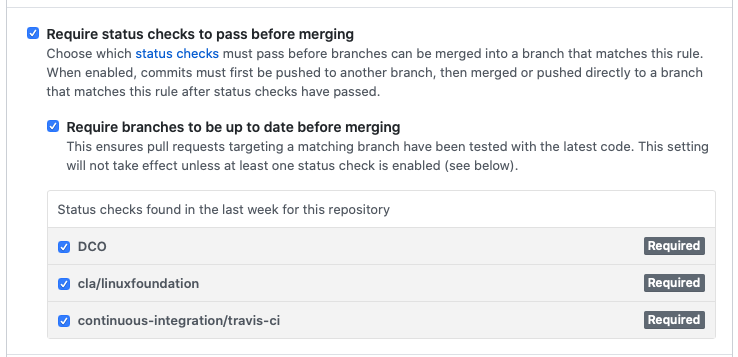 DCO and travis should be set to "required" · Issue #389 · open-policy-agent/gatekeeper · GitHub