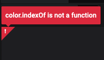Panel: color.indexOf is not a function error · Issue #21642 · grafana ...