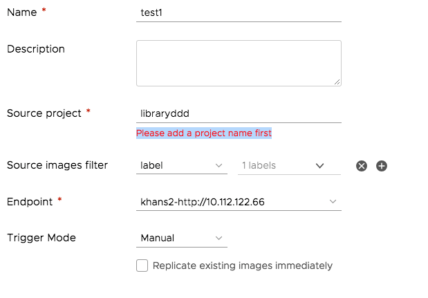 Incorrect Error Message When The Project Name Is Non Exist · Issue 5156 · Goharborharbor · Github