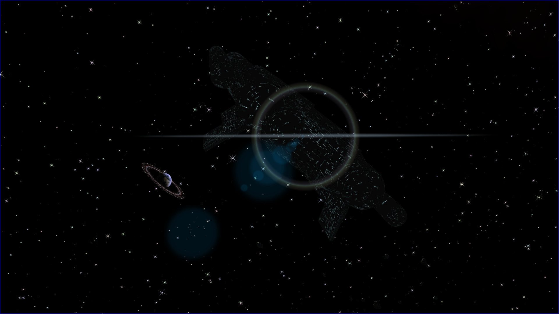 Lens flare does not honor occlusion of light source · Issue #210 · smcameron/space-nerds-in ...