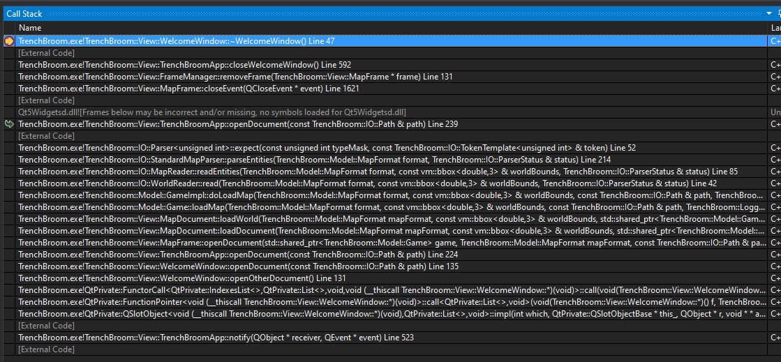 Crash after attempting to open a .pak file as a map · Issue #3141 ...