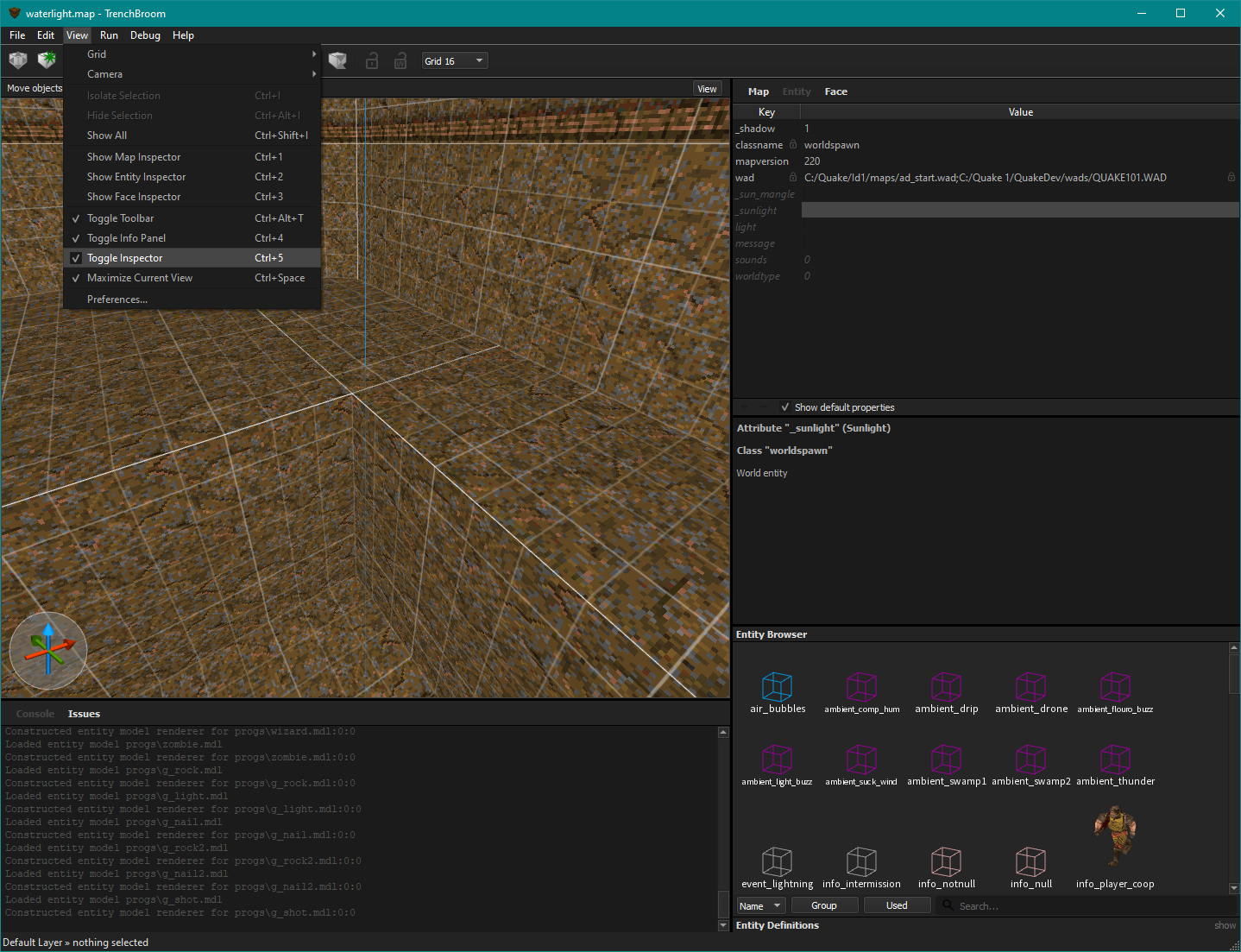 Feature Request: Dark Theme · Issue #2282 · TrenchBroom/TrenchBroom · GitHub