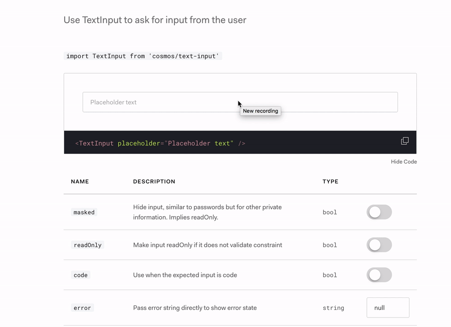 3 bugs for TextInput · Issue #331 · auth0/cosmos · GitHub