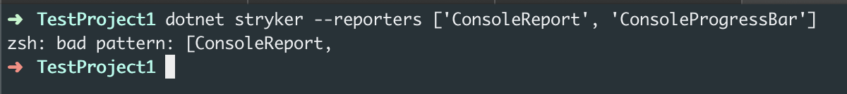 Can't use reports option in CLI · Issue #434 · stryker-mutator/stryker-net · GitHub