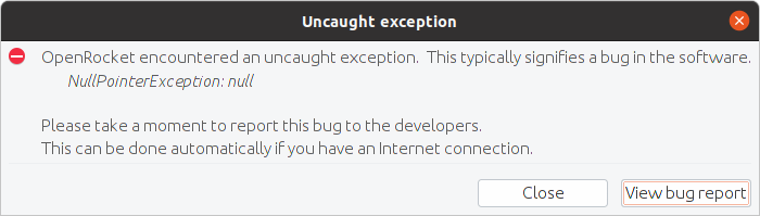 Problems with 3D rendering on Ubuntu 20.04 · Issue #791 · openrocket/openrocket · GitHub