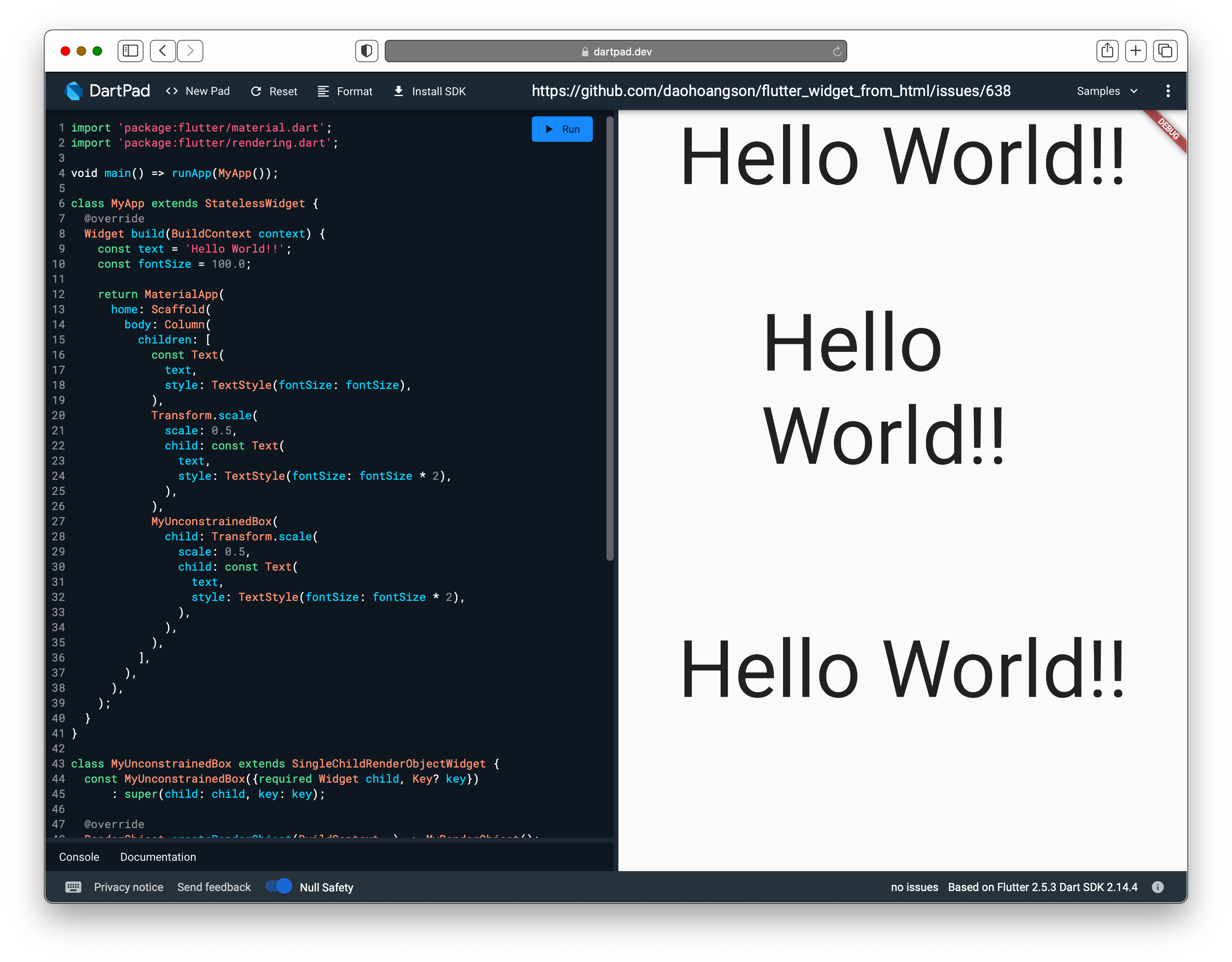 Resize to scale? · Issue #638 · daohoangson/flutter_widget_from_html · GitHub