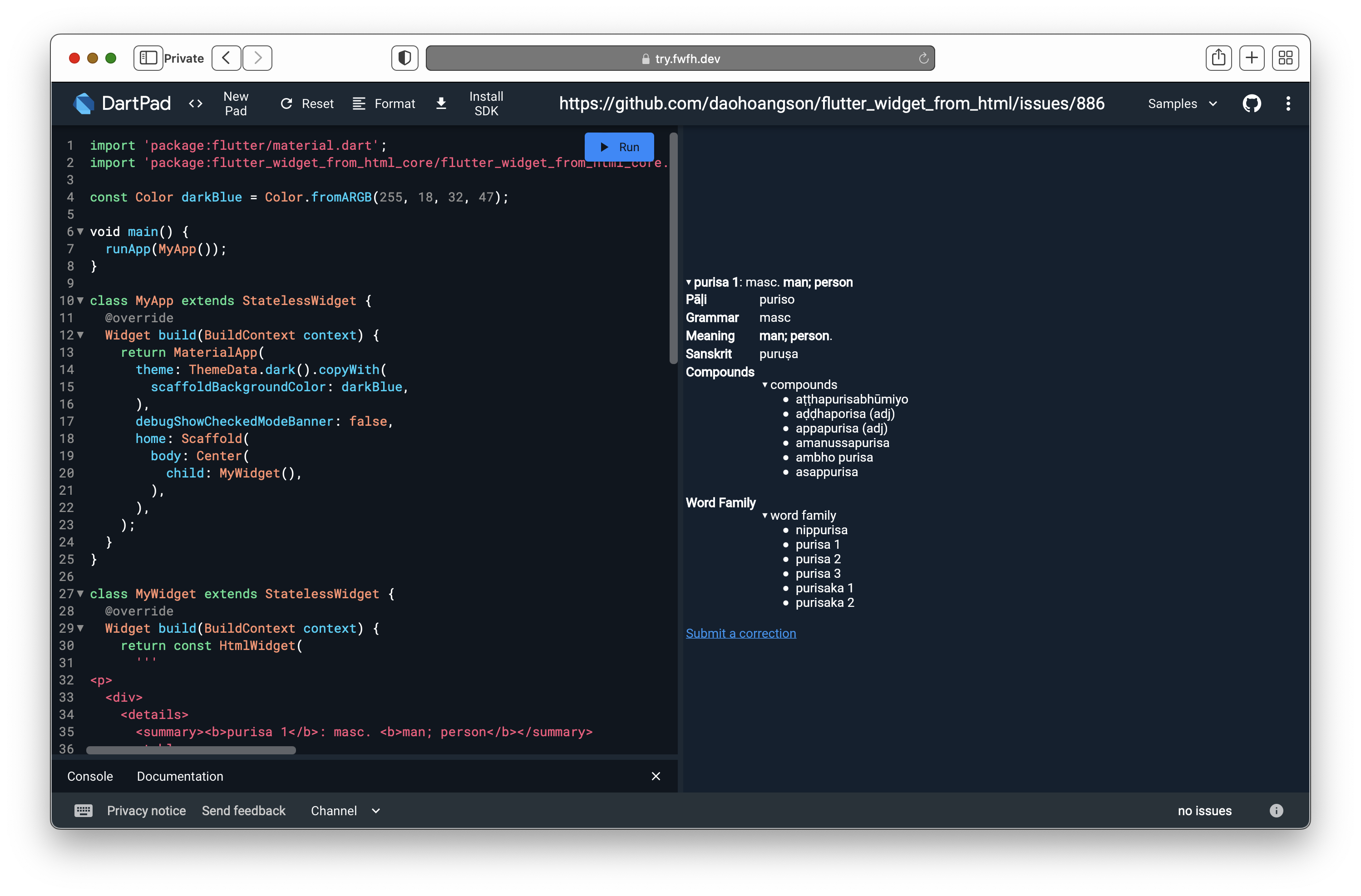 Nested Details In A Table · Issue 886 · Daohoangson Flutter Widget From Html · Github