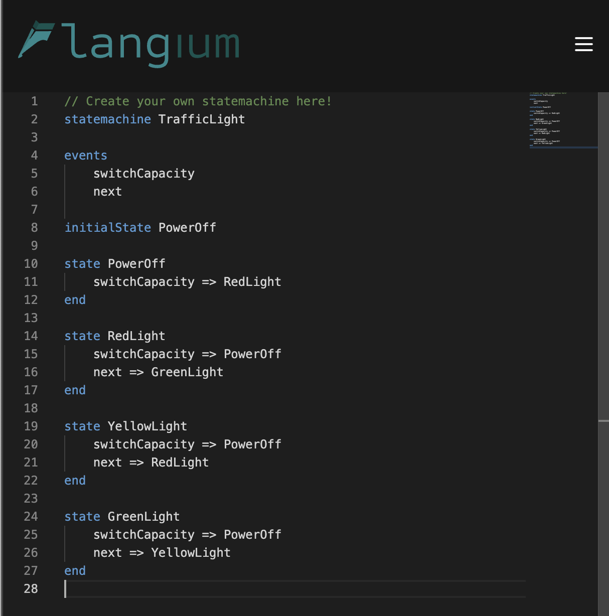 Make Editor Features Discoverable for Users · Issue #56 · eclipse-langium/langium-website · GitHub
