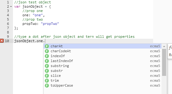 intelliense root properties repeats as in sub property. · Issue #1783 ...