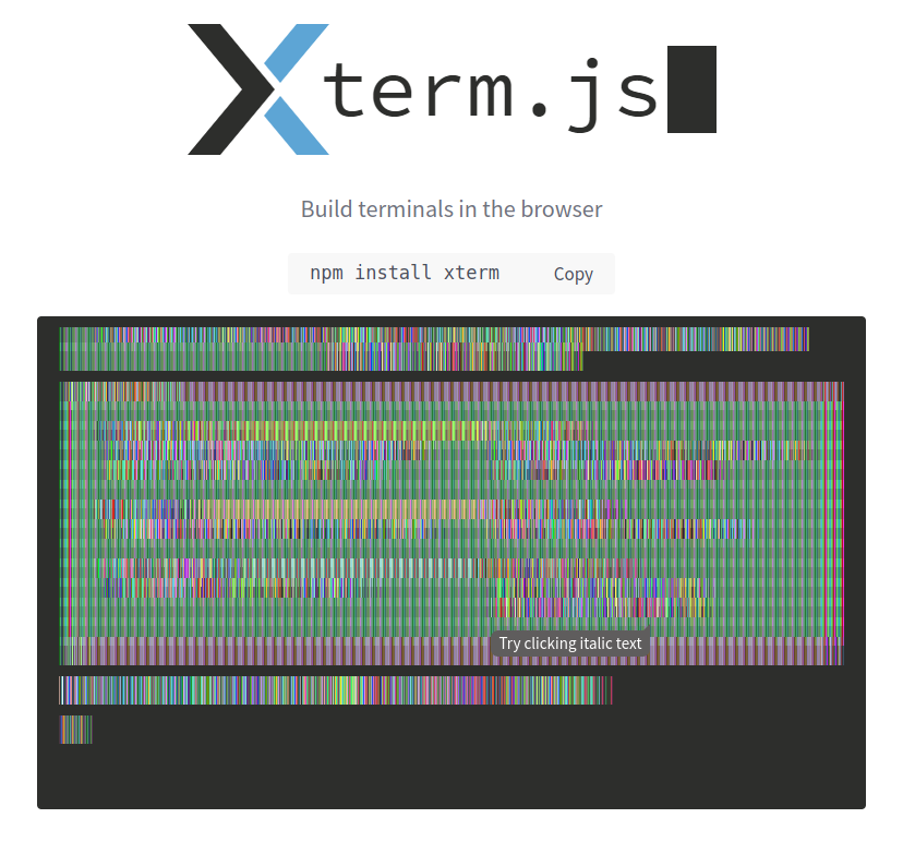 Font Not Readable In Terminal And Firefox · Issue 4746 · Xtermjs Xterm Js · Github