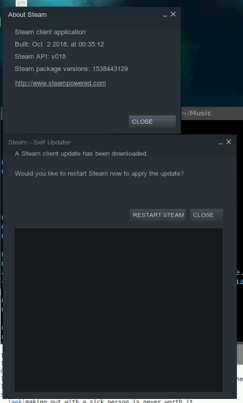 Steam Client Update Dialogue Empty · Issue #5789 · ValveSoftware/steam-for-linux · GitHub