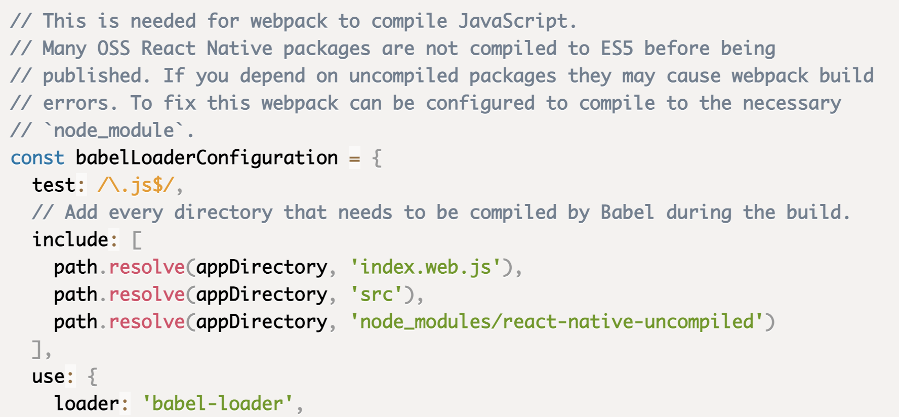 Support for the experimental syntax 'jsx' isn't currently enabled ...