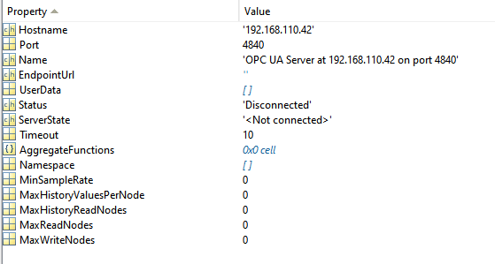 Matlab client cannot connect to open62541 opcua server · Issue #2010 · open62541/open62541 · GitHub