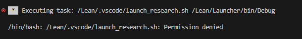 start research returns permission denied when run inside a devcontainer in VS Code · Issue #7139 ...