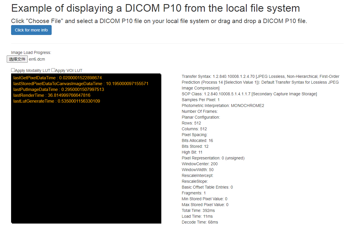 Secondary Capture Image dicom file can't show on wado image loader. · Issue #379 · cornerstonejs ...