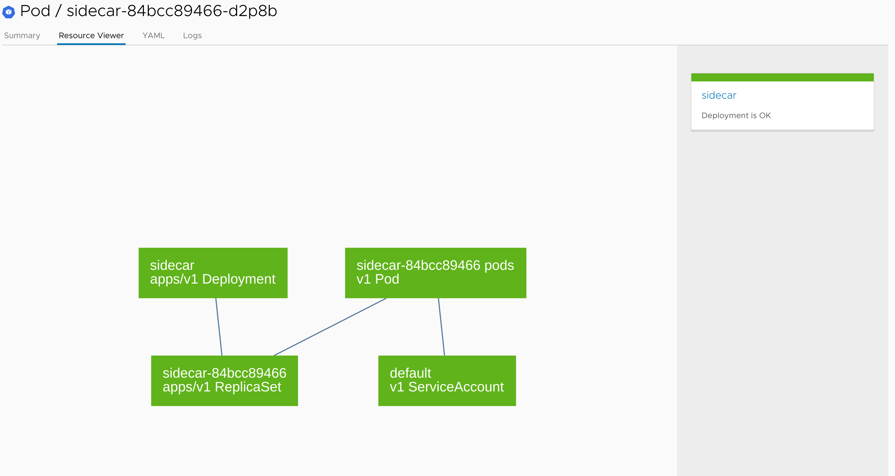 Resource viewer loads forever for sidecar containers · Issue #83 · vmware-archive/octant · GitHub