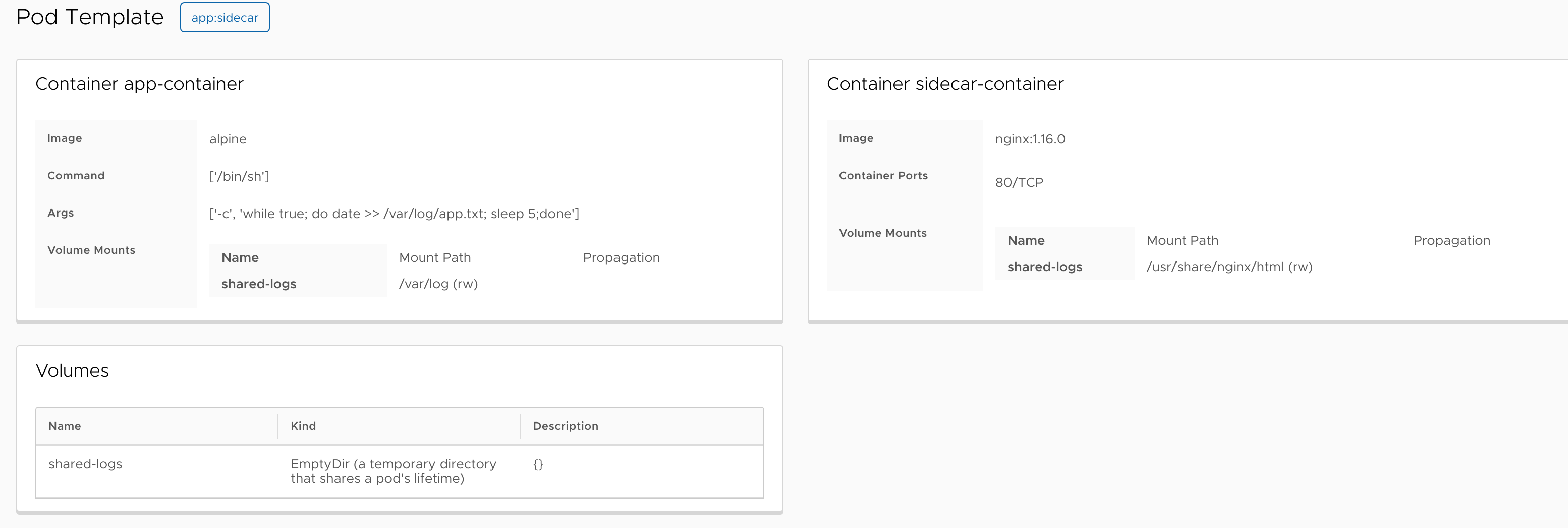 Resource viewer loads forever for sidecar containers · Issue #83 · vmware-archive/octant · GitHub
