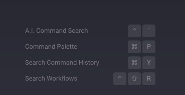 Command Search palette shortcut resets at every relaunch · Issue #1952 · warpdotdev/Warp · GitHub