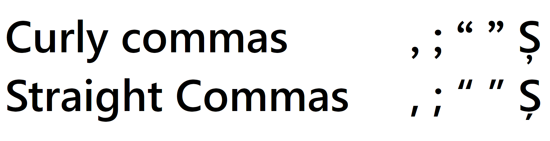 More Significant “curly” Commas · Issue 570 · Rsmsinter · Github 