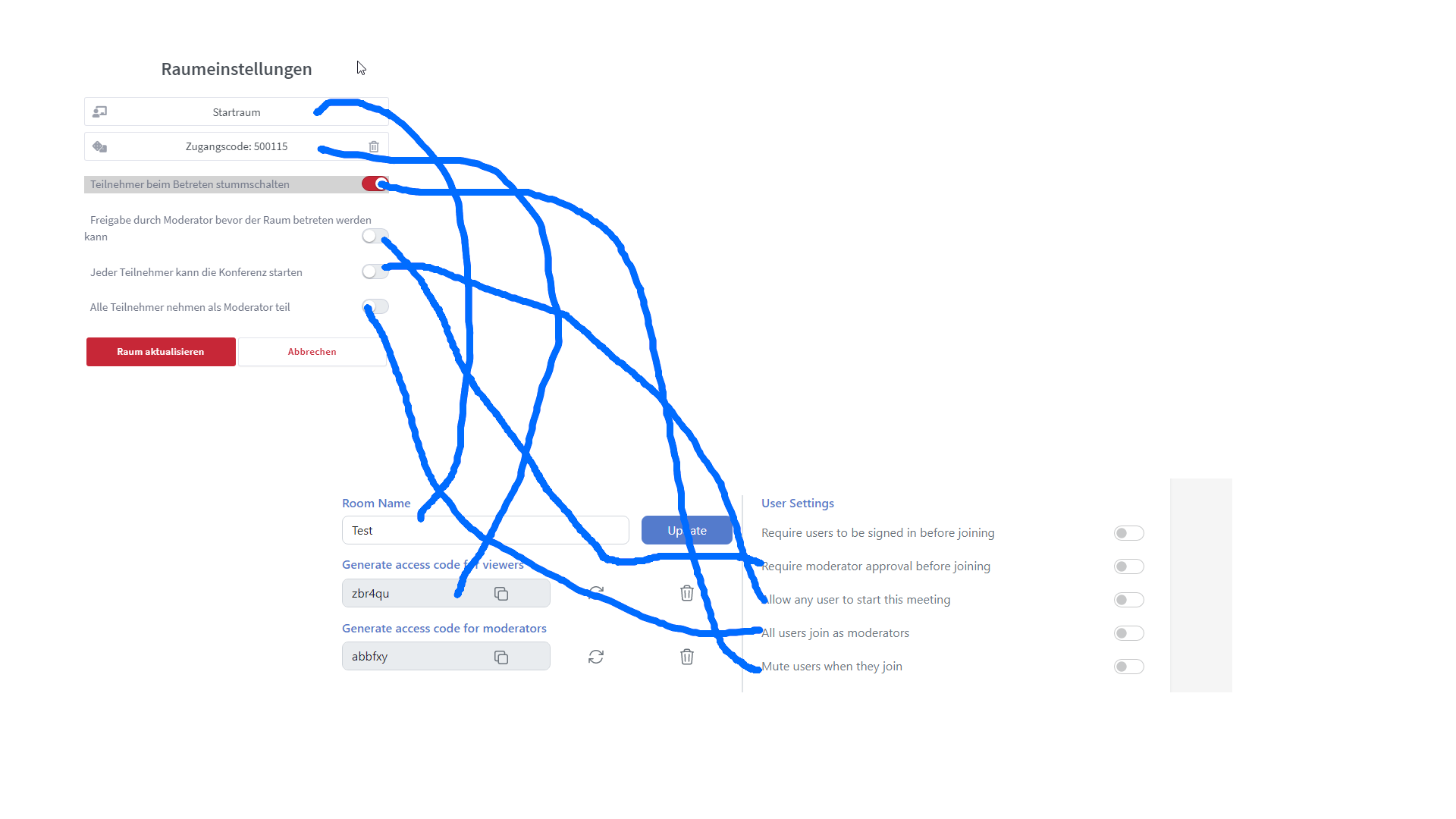 V3: Migrate room settings, presentations, etc · Issue #4085 · bigbluebutton/greenlight · GitHub