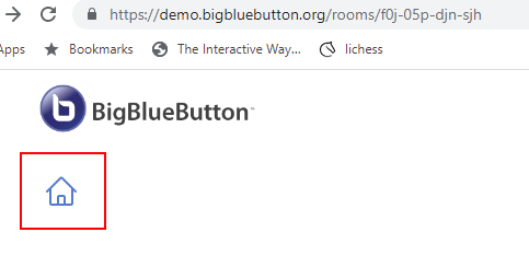 V3: Home button · Issue #4310 · bigbluebutton/greenlight · GitHub