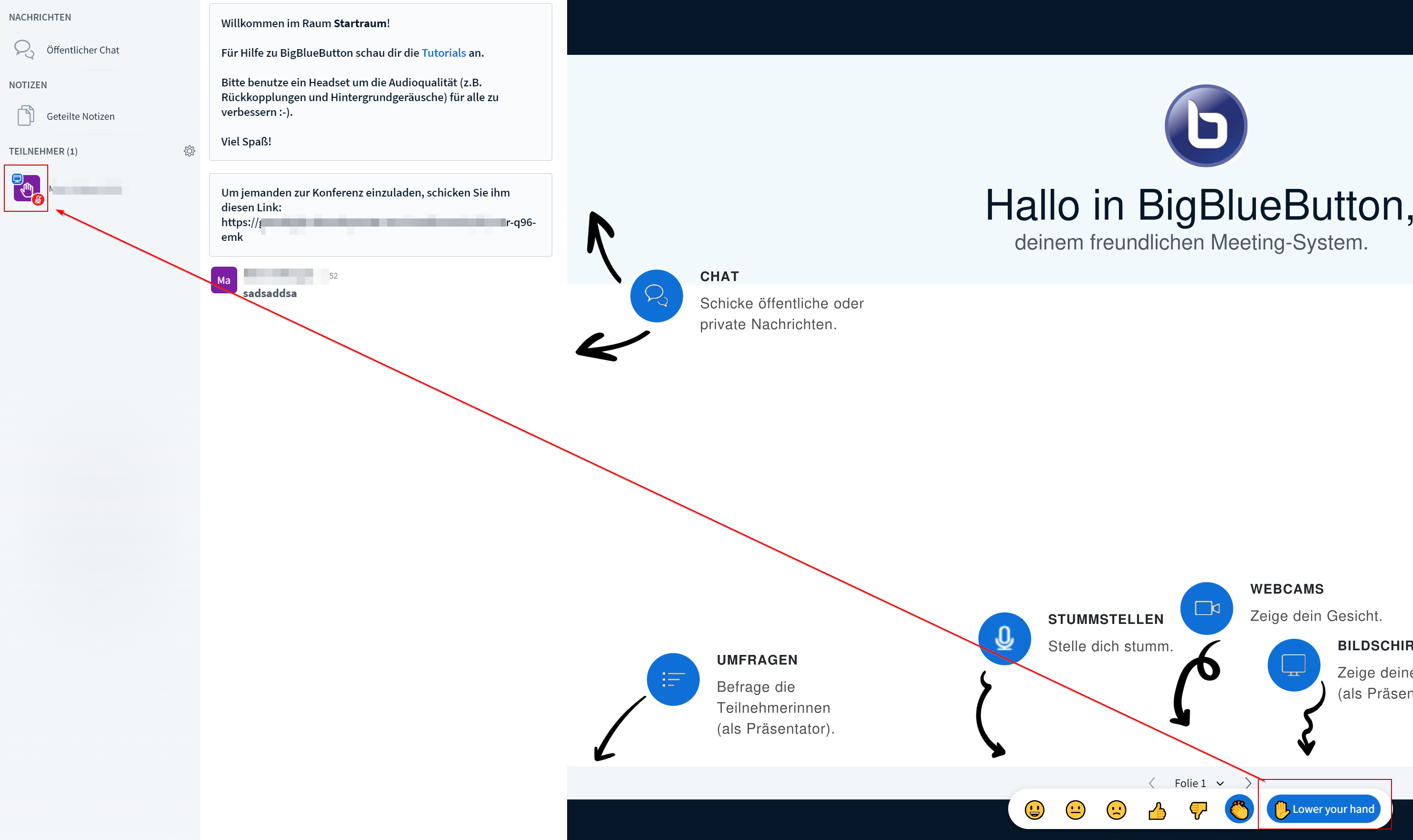 Raised hand emoji in the users list is not a cute yellow one · Issue #18437 · bigbluebutton ...
