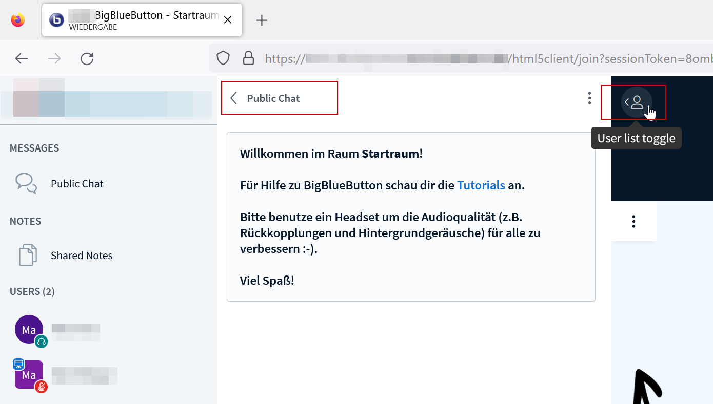 Buttons To Toggle The User List Vs The Chat Notes · Issue 18561 · Bigbluebutton Bigbluebutton
