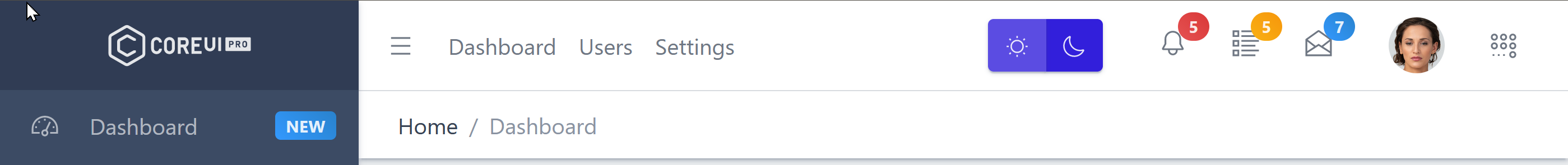 [FEATURE] Navbar Badges should be easier to read · Issue #3945 · ColorlibHQ/AdminLTE · GitHub