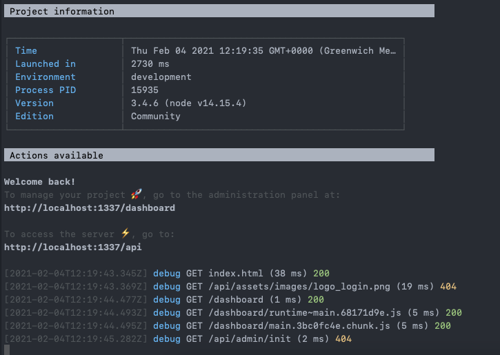 Hard coded /admin/init not using the proxy settings in the server config · Issue #8616 · strapi ...