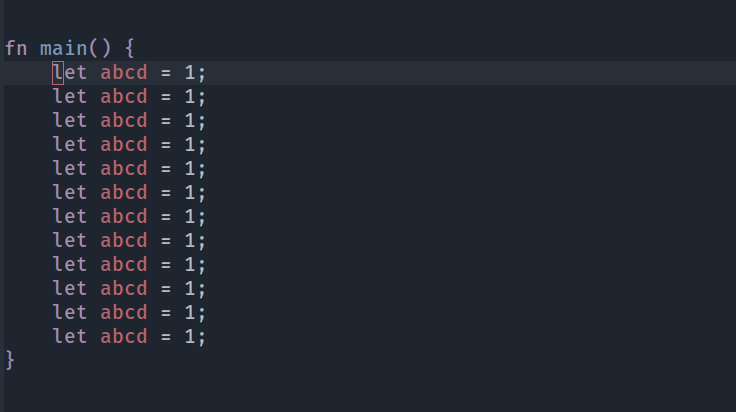 issue with multiple-cursors · Issue #190 · brotzeit/rustic · GitHub