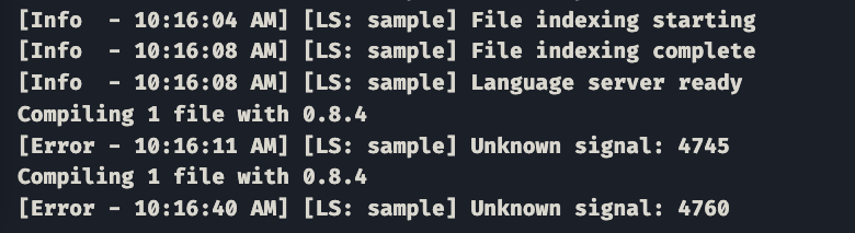 Output warning on compilation · Issue #89 · NomicFoundation/hardhat-vscode · GitHub