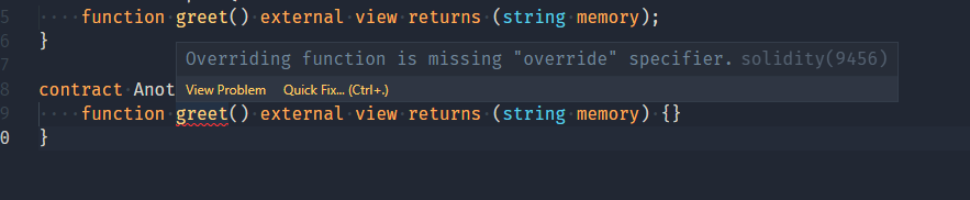 delay in clearing diagnostic with quick fix · Issue #97 · NomicFoundation/hardhat-vscode · GitHub