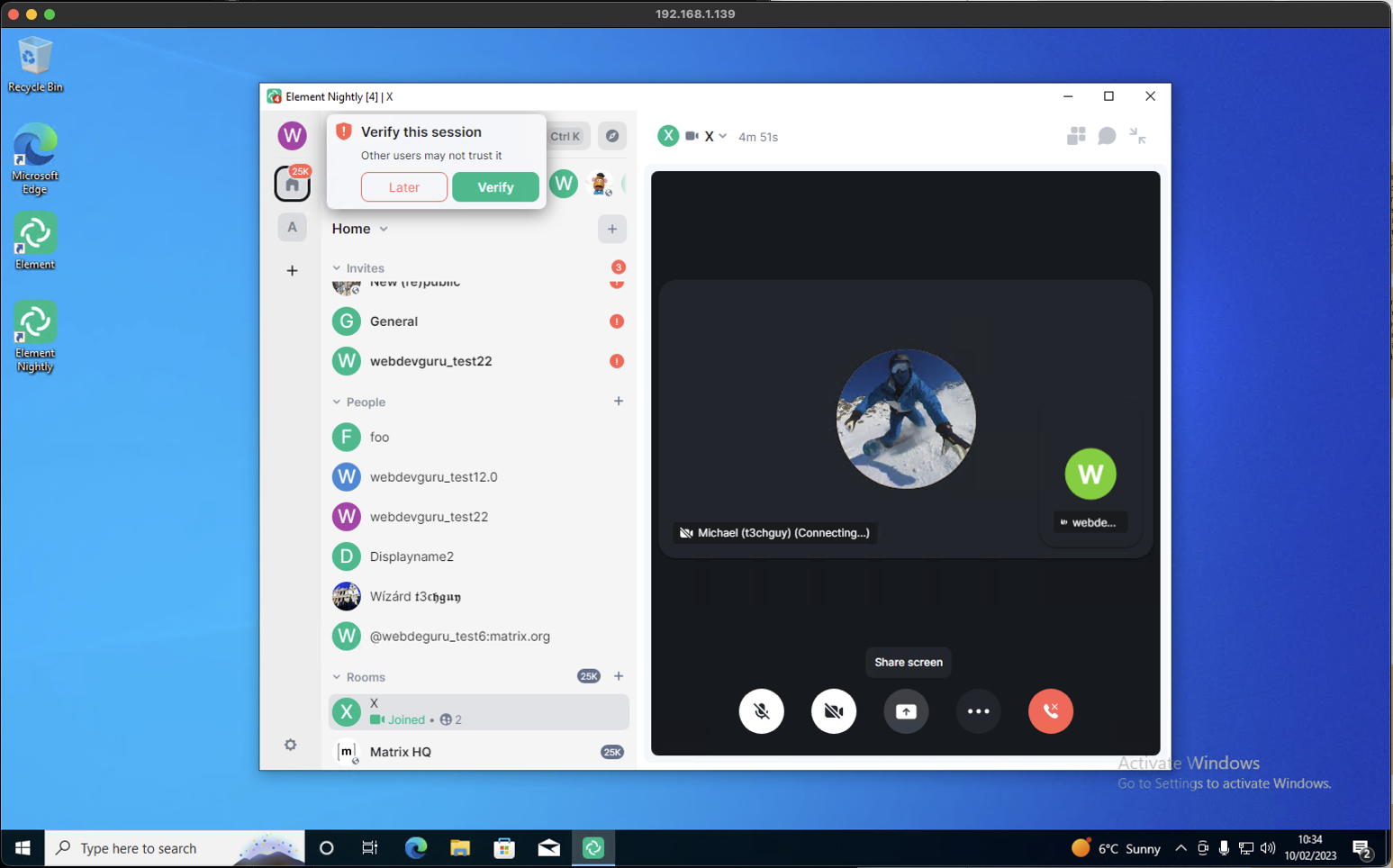 Jitsi screensharing doesn't work on desktop · Issue #683 · element-hq/element-desktop · GitHub