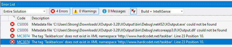 compiling failed with vs2019 · Issue #186 · csutorasa/XOutput · GitHub